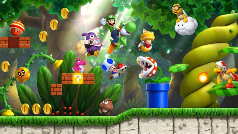 New Super Mario Bros U Deluxe Secret Exits: How To Find All Secret ...