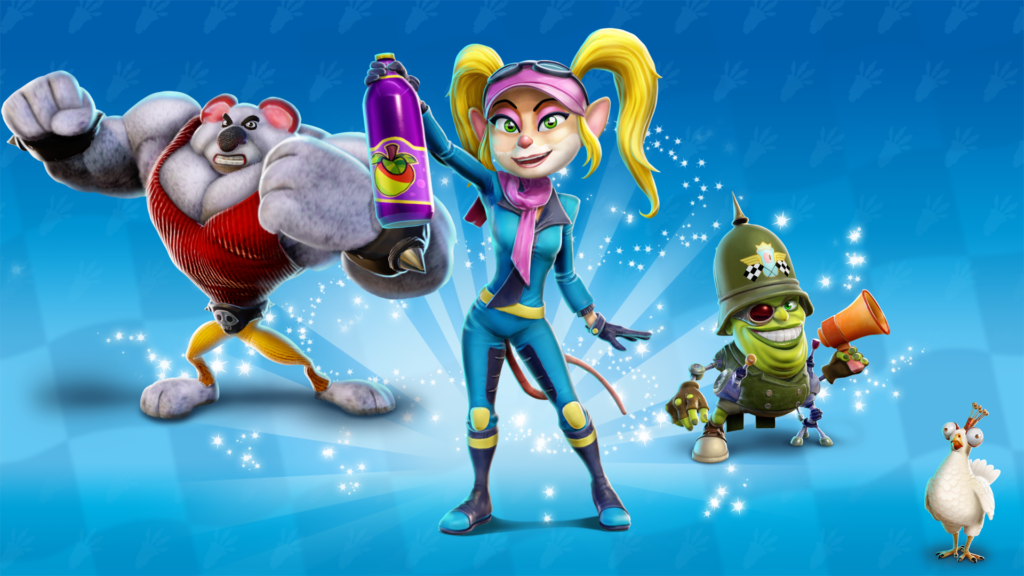 CTR Nitro-Fueled Neon Circus Grand Prix Characters and Rewards