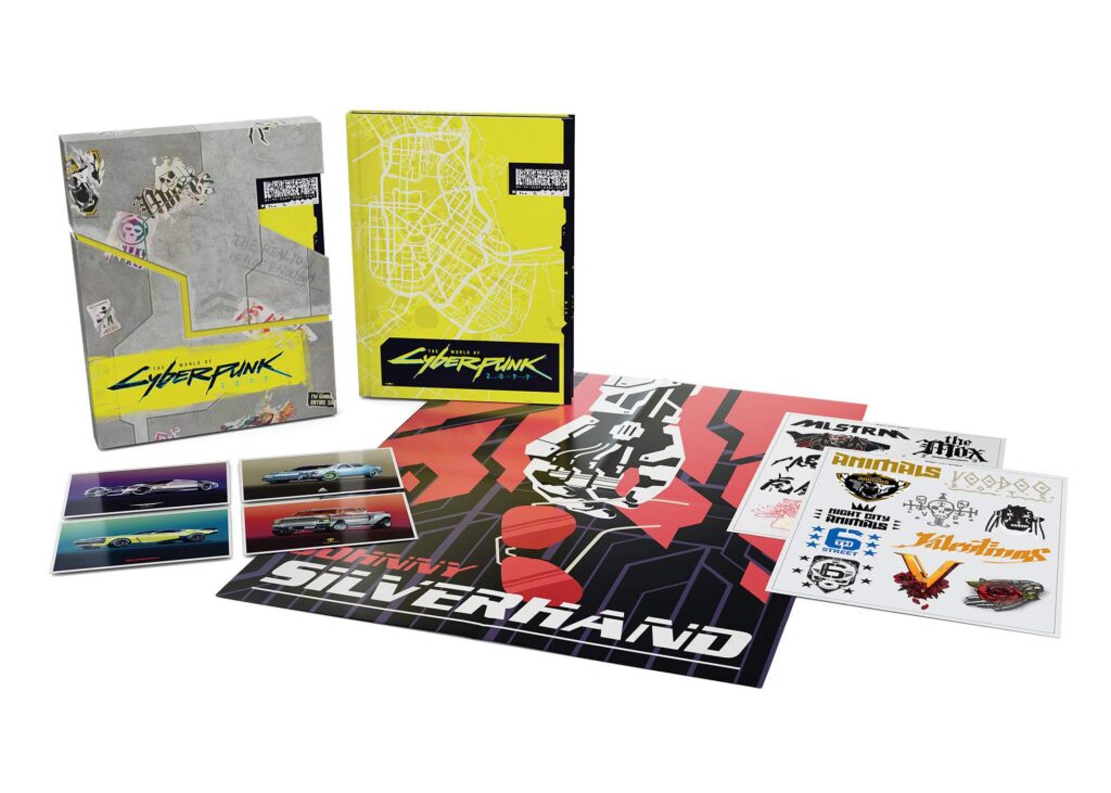 Cyberpunk 2077 World Map Revealed In New Deluxe Edition Lore Book