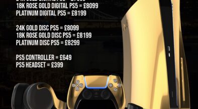PS5 24K Gold Edition Will Set You Back £8K, Pre-Order Starts On ...
