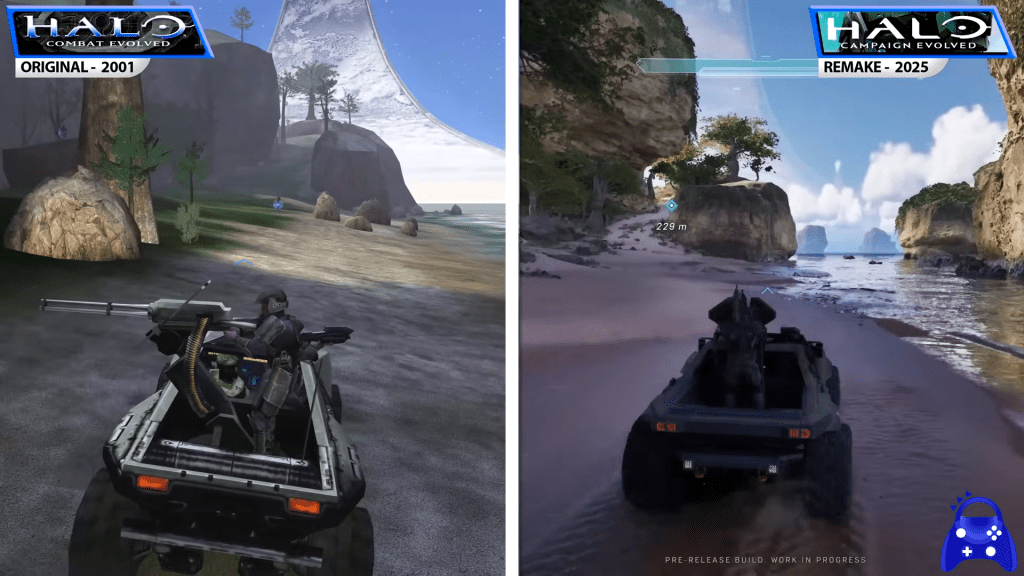 Halo Campaign Evolved Remake Showcases Astonishing Visual Leap Over the ...