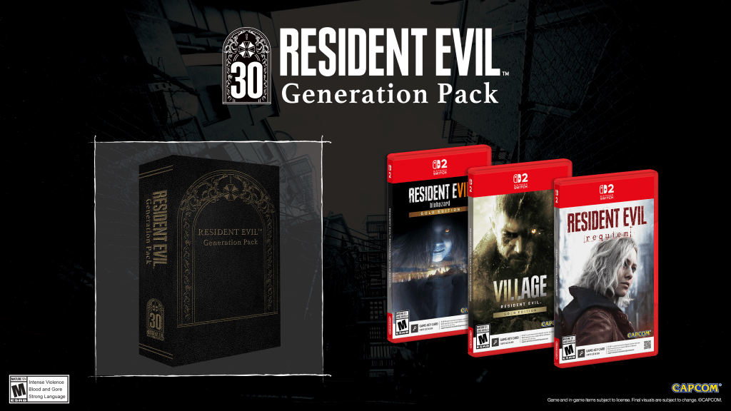 Resident Evil Generation Pack Announced for Switch 2, Includes Resident ...