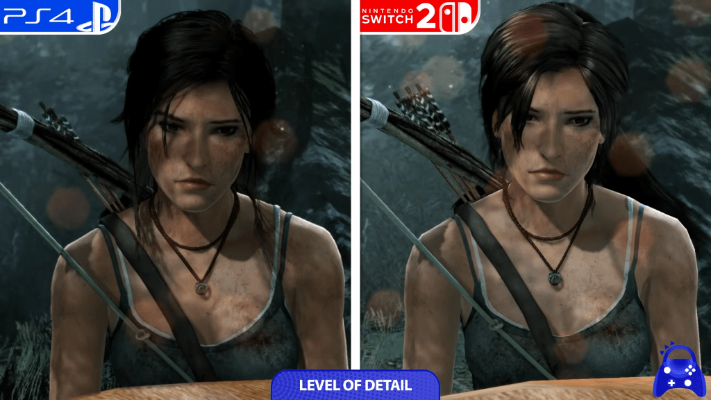 Tomb Raider Definitive Edition on Switch 2 Falls Short of PS4 Version