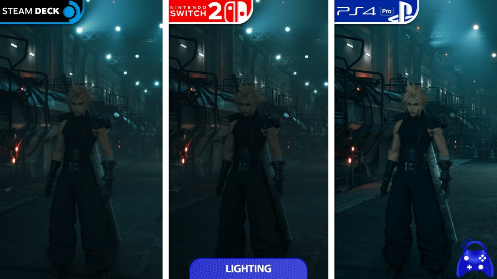 Final Fantasy VII Remake Demo Comparison Favors Switch 2 Over Steam Deck
