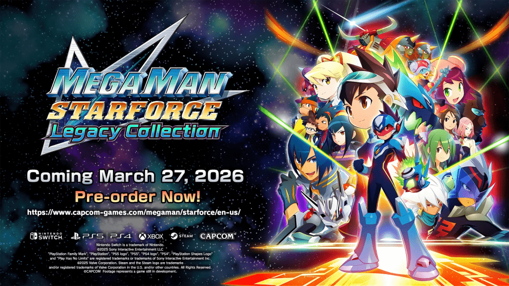 Mega Man Star Force Legacy Collection Arrives March 27, 2026 as Pre ...
